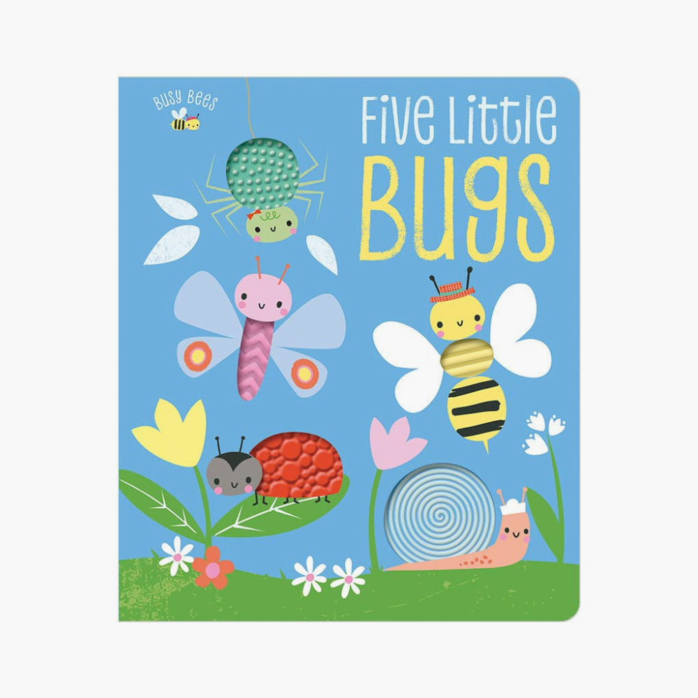 Busy Bees Five Little Bugs Sensory Book – Little Giggles Co.
