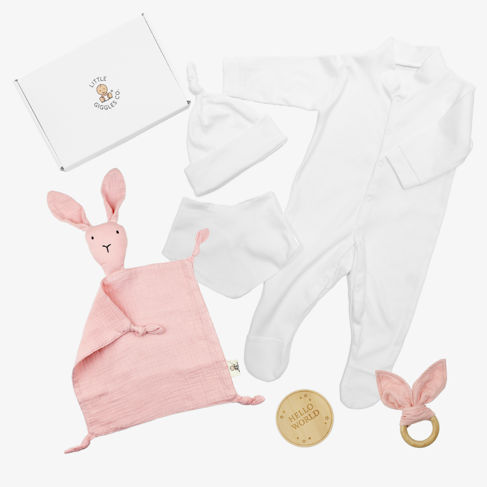 Little Newbies Newborn 6 Piece Set (Pink) – Little Giggles Co.